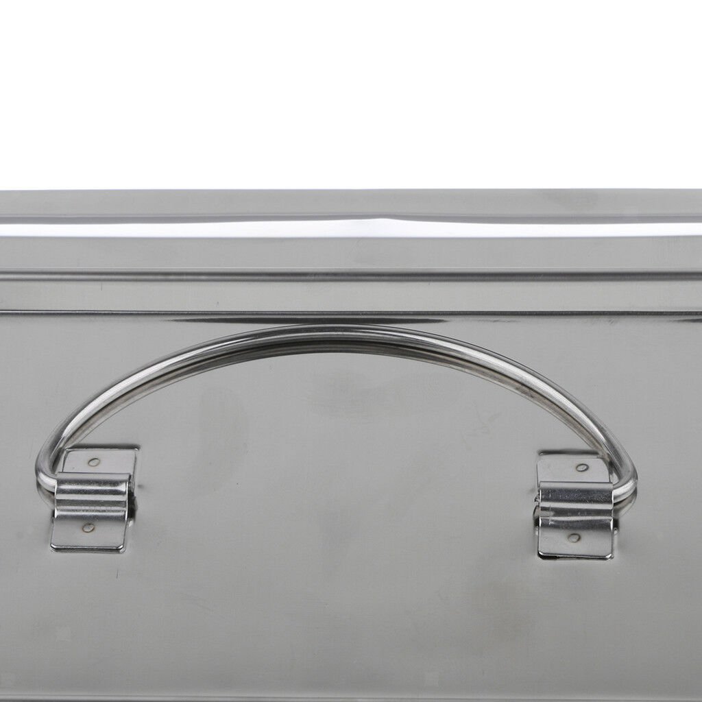 Stainless Instrument Storage Box Tools Surgical Medical Veterinary