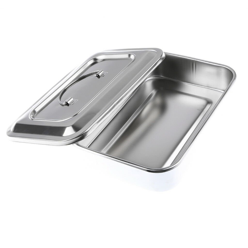 Stainless Instrument Storage Box Tools Surgical Medical Veterinary