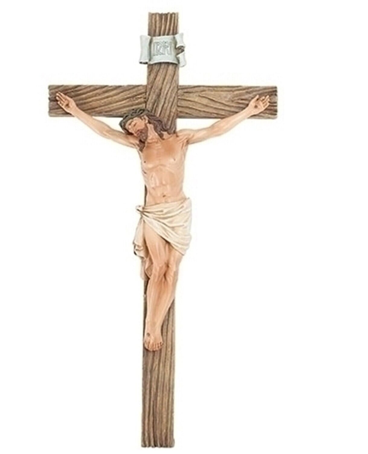 Jesus Christ Crucifix Figurine Catholic Cross Wall Art