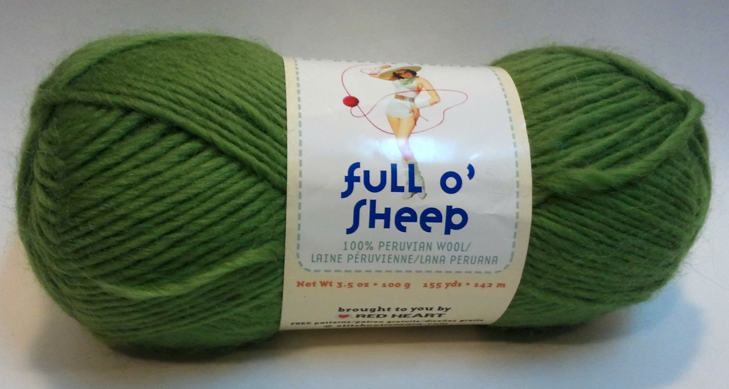 Stitch Nation by Debbie Stoller Full O' Sheep Wool Yarn Thyme 2640 ...