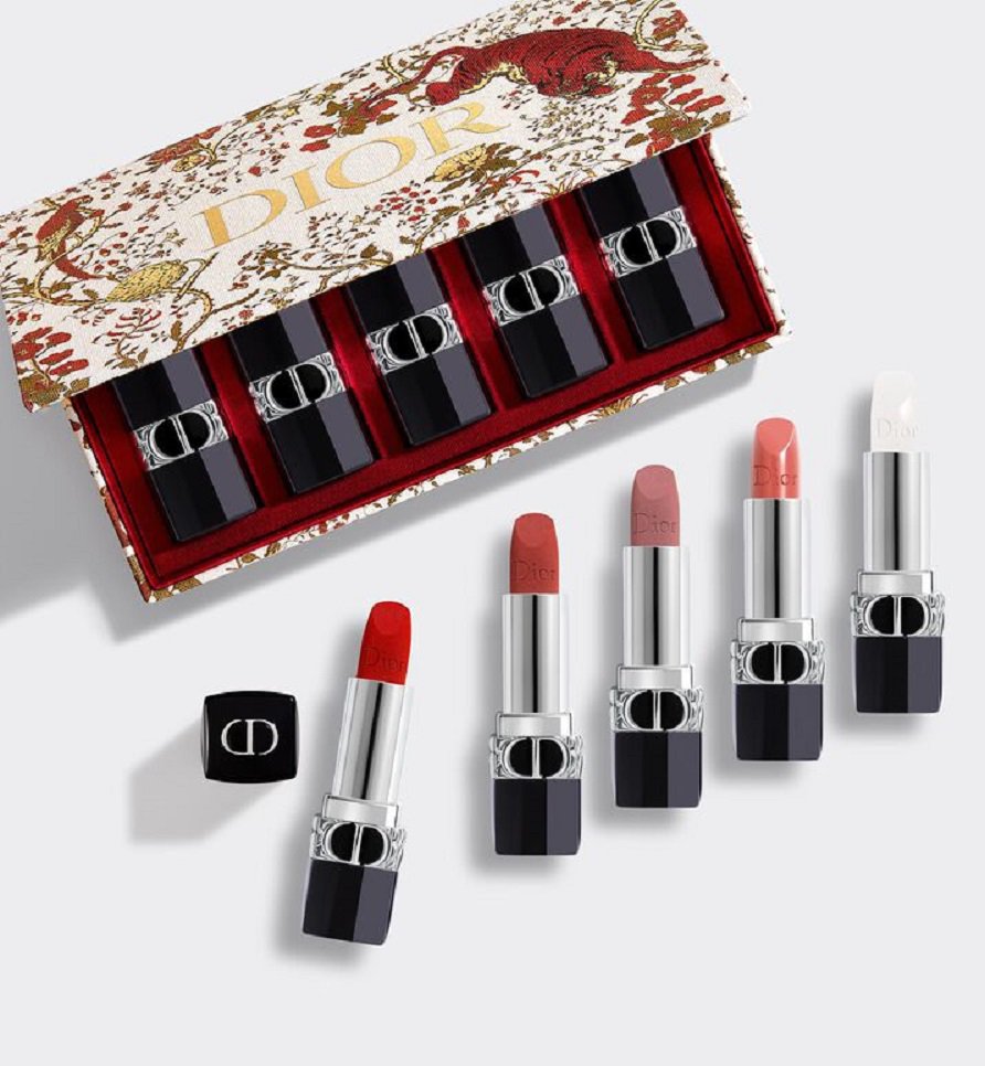 Dior Lunar New Year Rouge Dior Lipstick Coffret 5-Piece Set