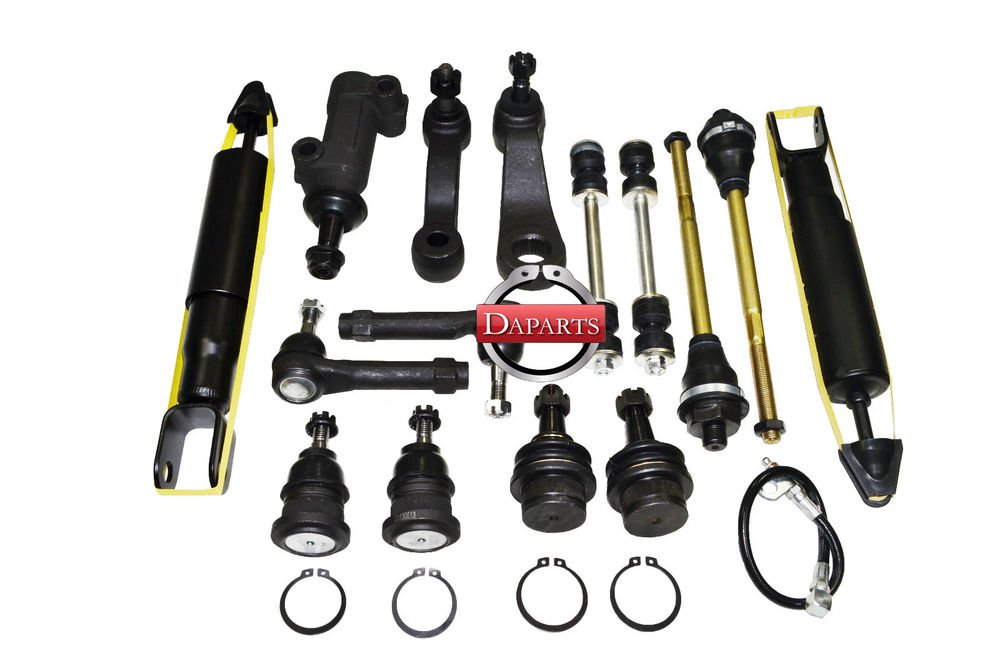 2006 GMC Yukon Suspension Kit Shock Absorbers Ball Joints Rack Ends ...