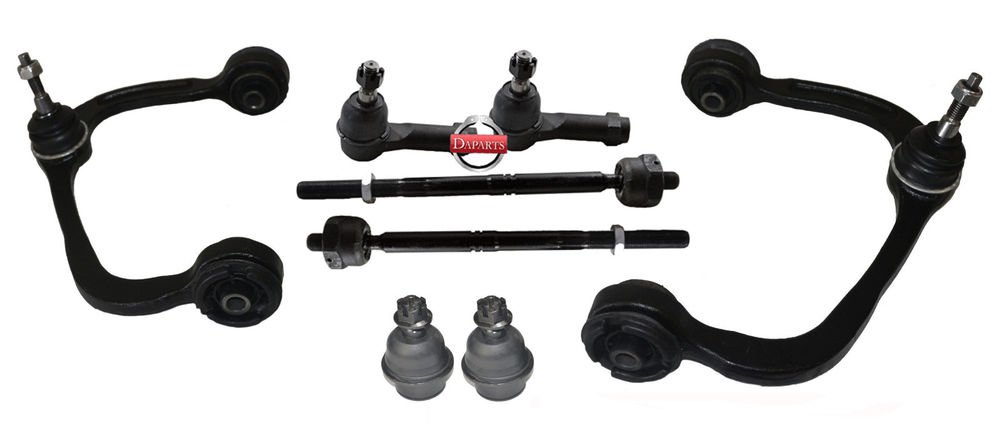 Upper Control Arms Inner Outer Tie Rod Ends Lower Ball Joints Ford F ...