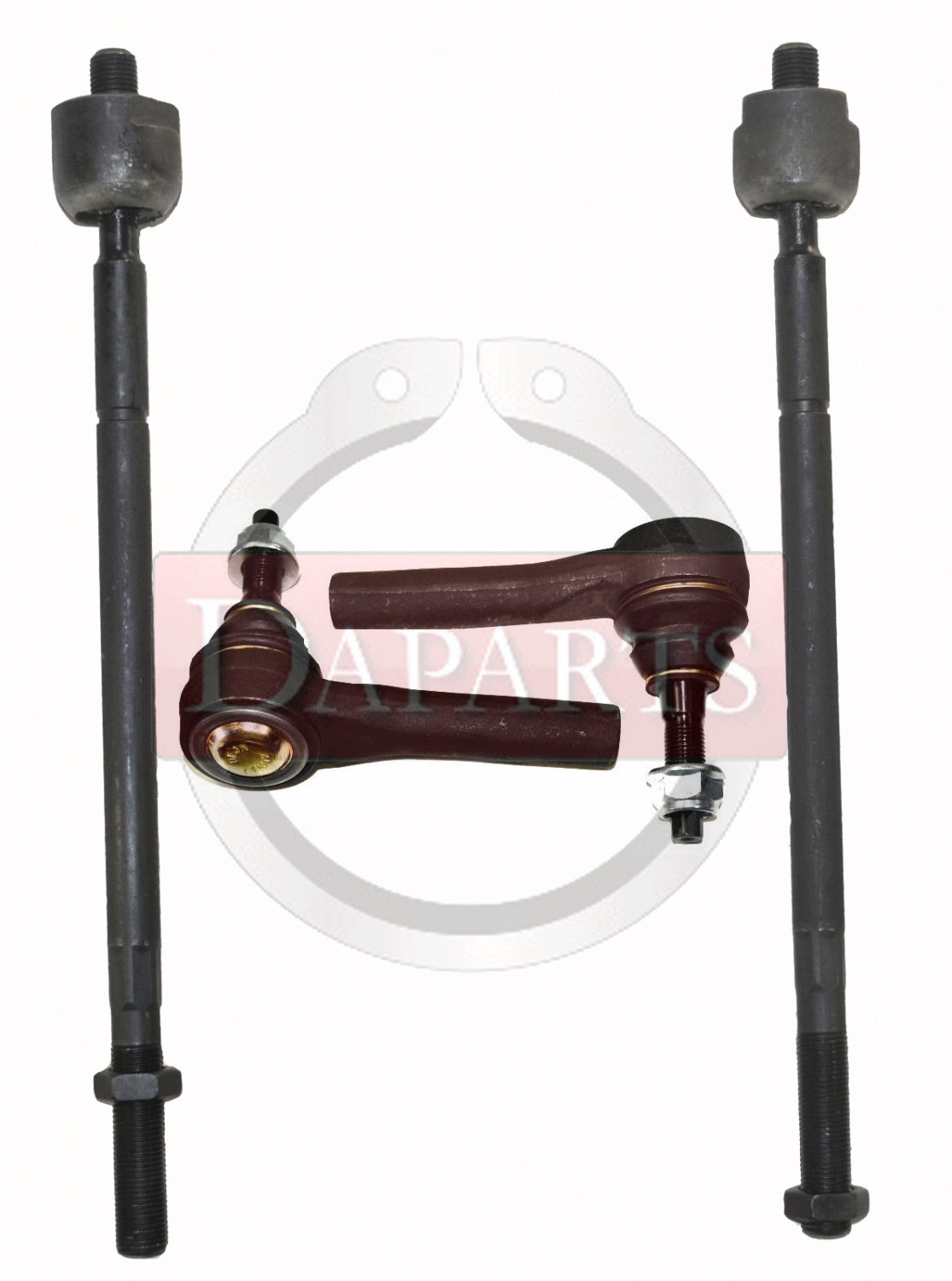 2000 Dodge Dakota Steering Rack End 2 Front Inner 2 Front Outer ...