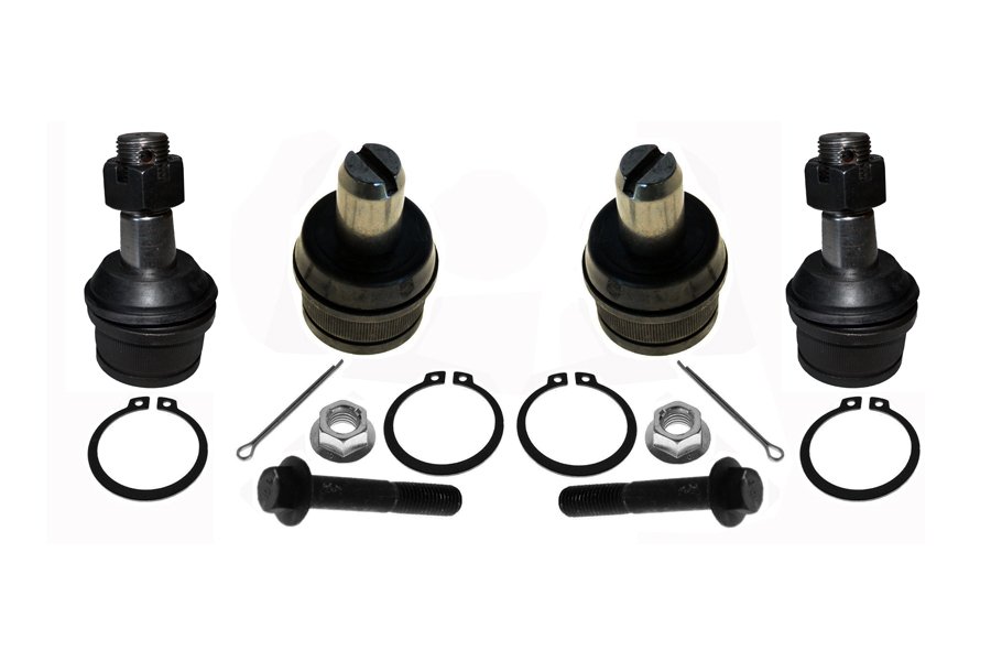 2 UPPER & 2 LOWER BALL JOINTS RIGHT & LEFT SUSPENSION Ford F-150 2WD PICKUP