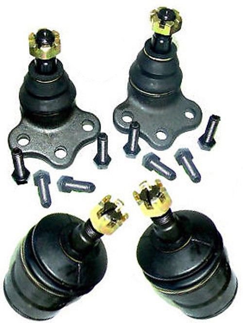 NEW SET SUSPENSION SECTION 2 LOWER 2 UPPER BALL JOINTS RIGHT LEFT 4WD ...