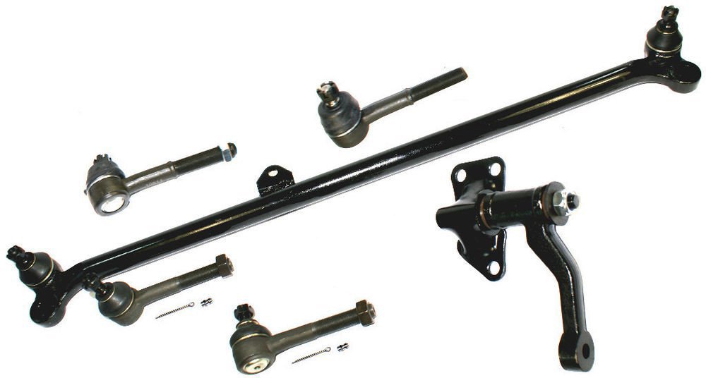 D21 4X4 STEERING 2 INNER 2 OUTER TIE RODS ENDS RH LH 1 CENTER LINK 1 ...