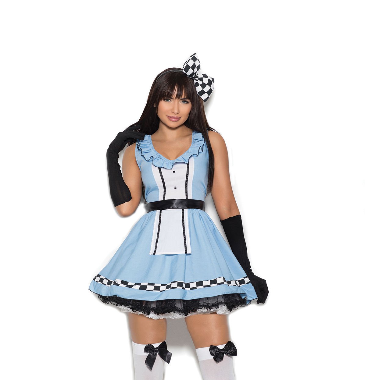 4pc Storybook Alice In Wonderland Costume X Large