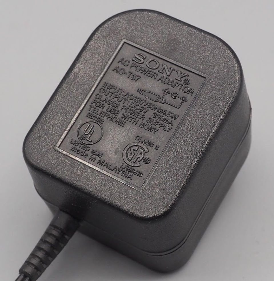 Sony AC Power Supply Adapter 120V AC-T37 for Phone