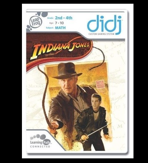 LeapFrog Didj Custom Learning Game Indiana Jones