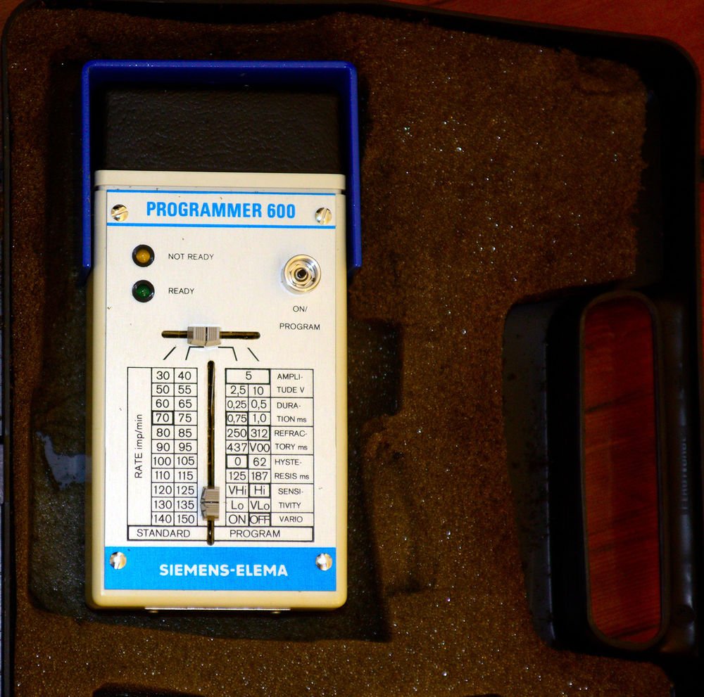 Siemens-Elema AB Programmer 600 Medical device pacemaker Sweden Swedish ...