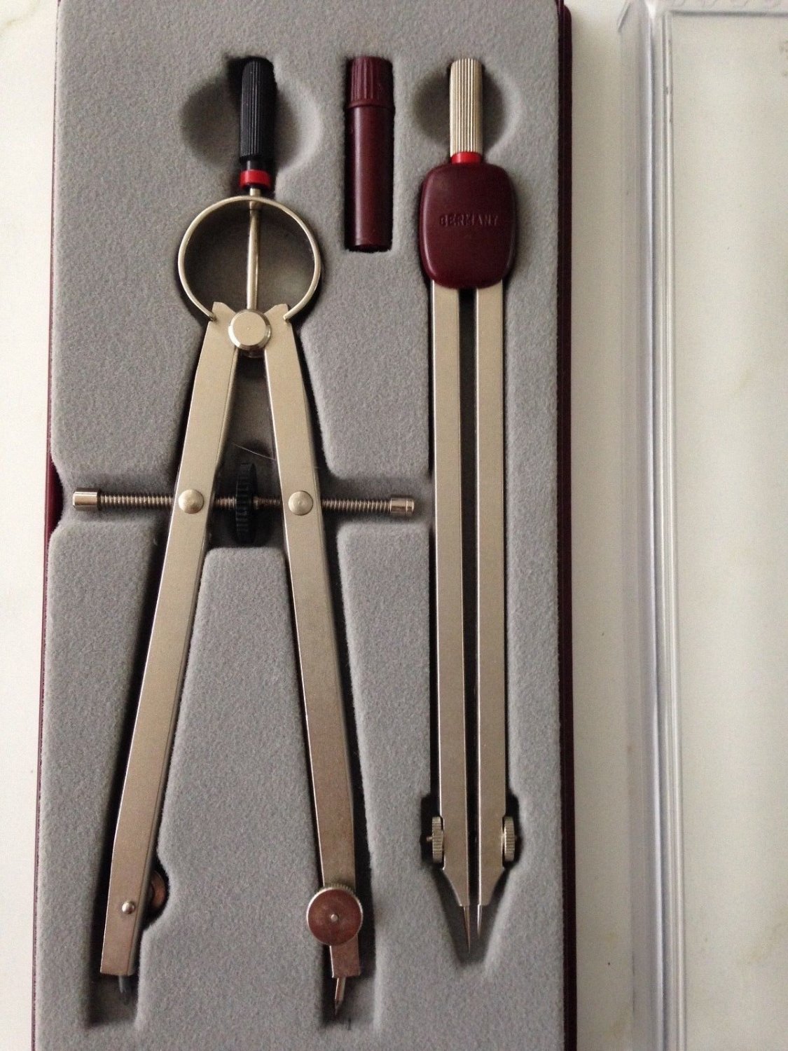 Rotring Compass Drafting Tool Set Made West Germany Original Box 3 ...