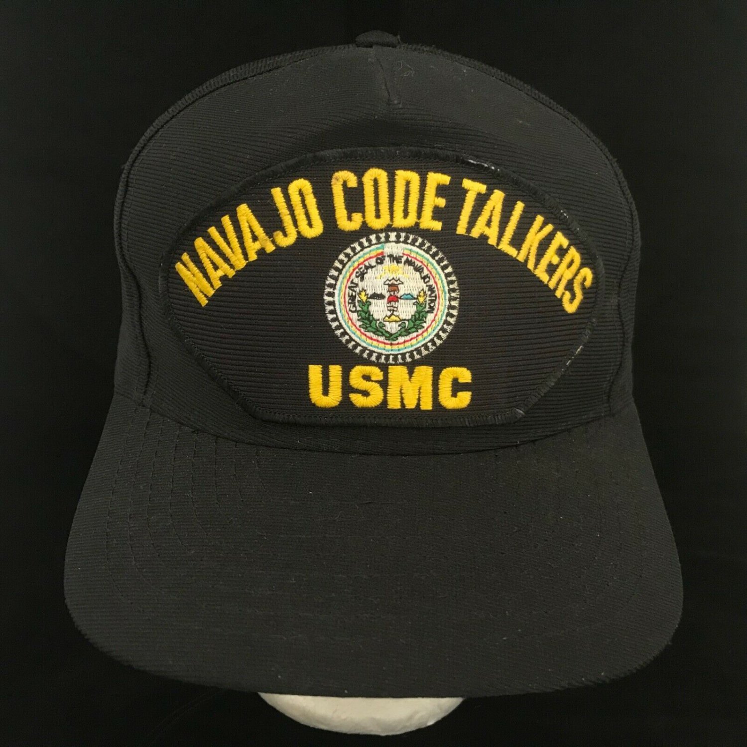 USMC MARINE CORPS NAVAJO CODE TALKERS HAT CAP WORLD WAR TWO WWII INDIAN ...