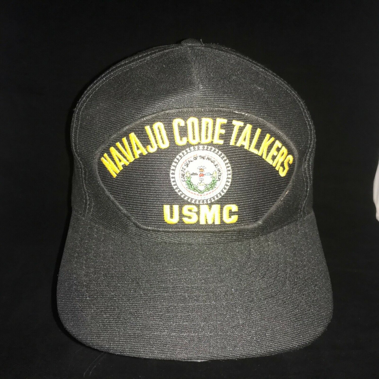USMC MARINE CORPS NAVAJO CODE TALKERS HAT CAP WORLD WAR TWO WWII INDIAN ...