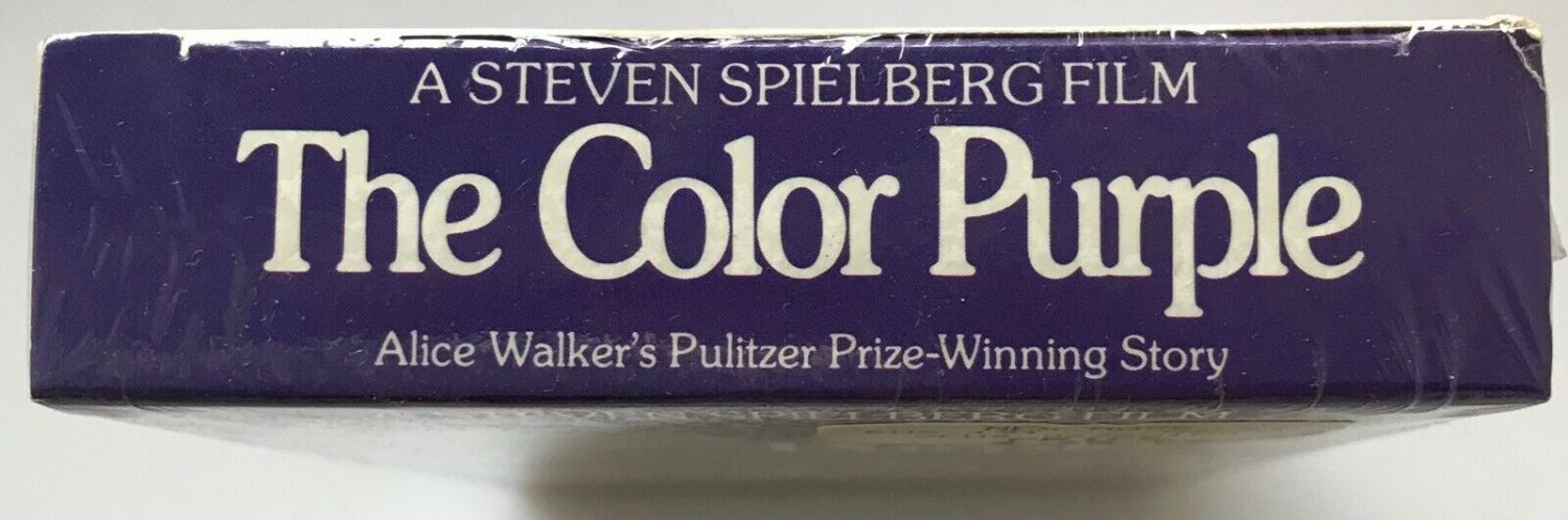 The Color Purple VHS Tape Factory Sealed Warner home video watermark ...