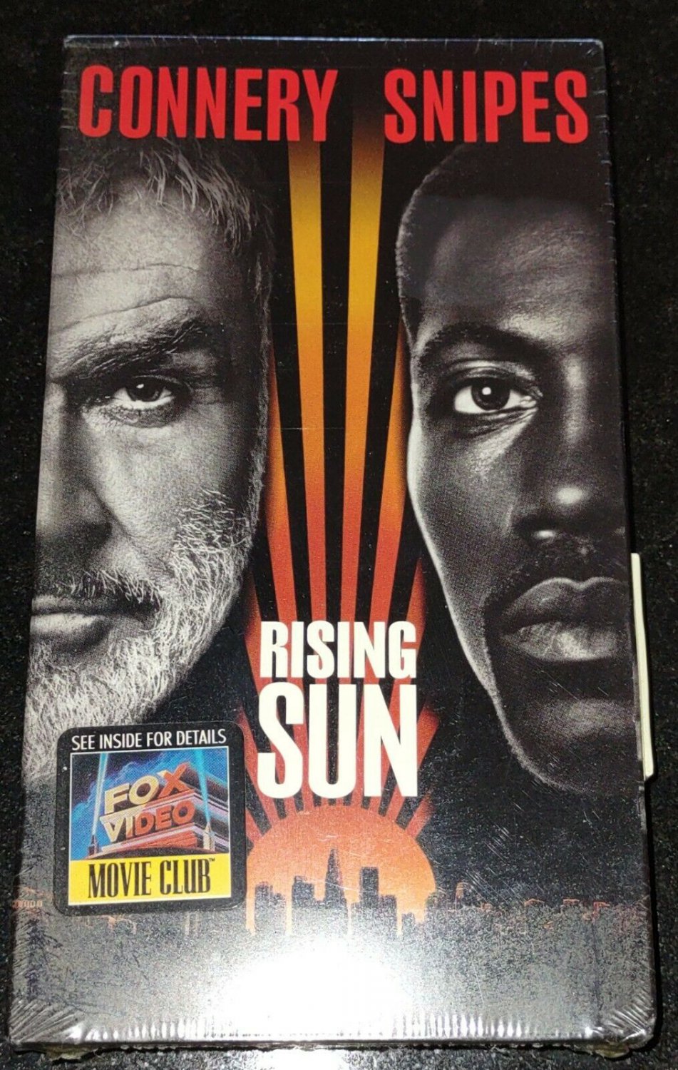 Rising Sun (VHS, 1993) New & Sealed Sean Connery, Wesley Snipes By M ...