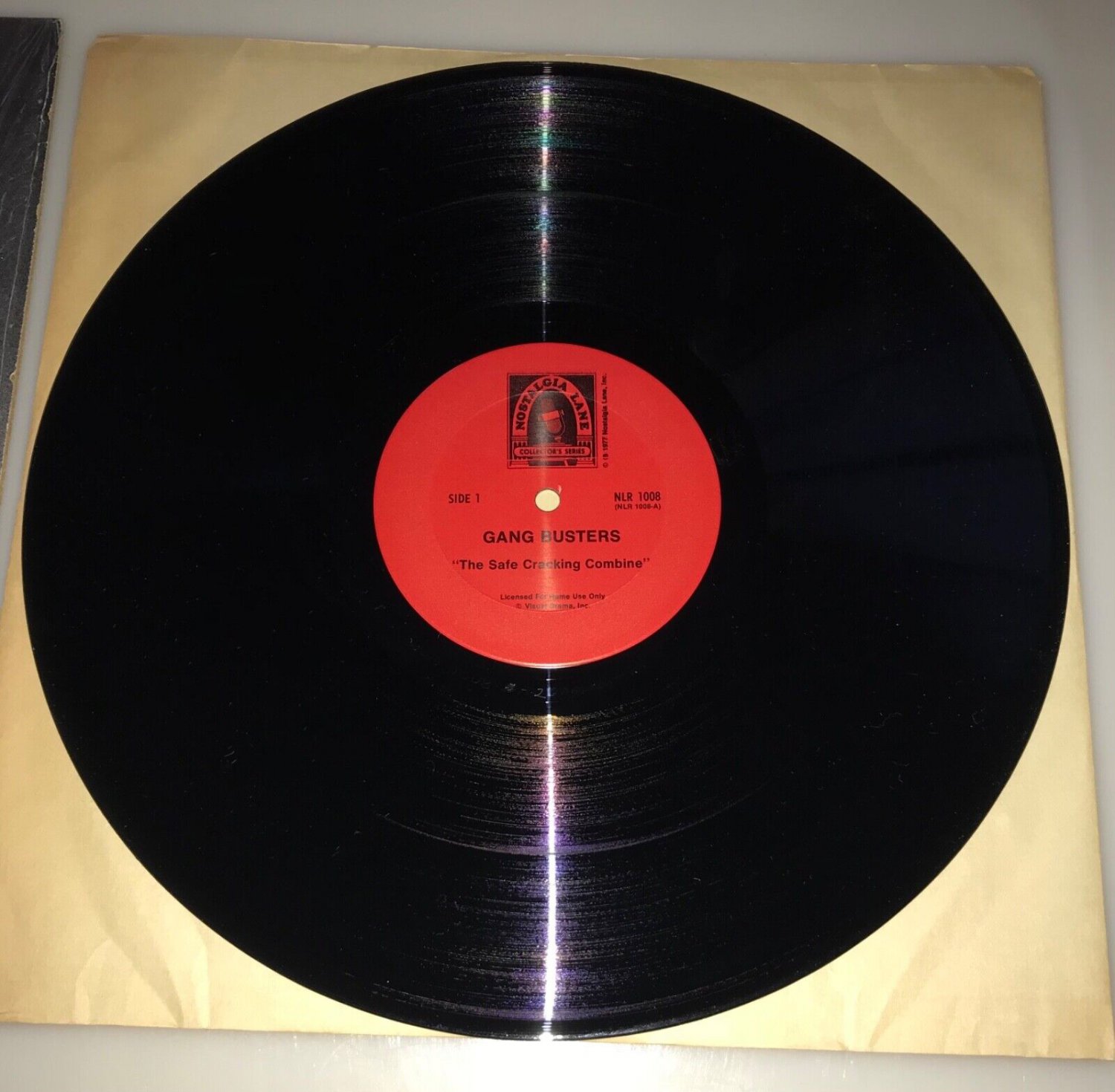 GANGBUSTERS Gang Busters Original Radio Broadcast vinyl LP 1977 ...