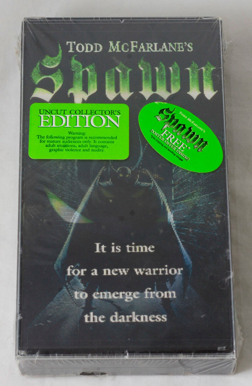Todd McFarlane's Spawn VHS Tape 1997 Unrated Factory Sealed HBO ...