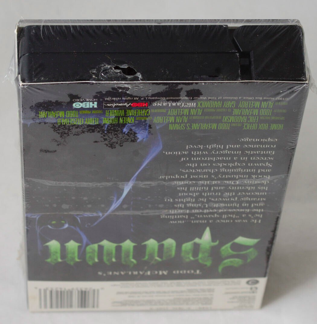Todd McFarlane's Spawn VHS Tape 1997 Unrated Factory Sealed HBO ...