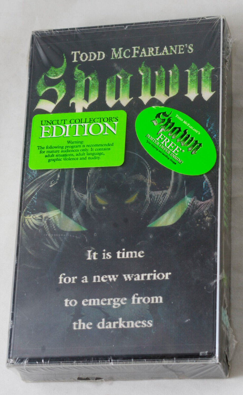 Todd McFarlane's Spawn VHS Tape 1997 Unrated Factory Sealed HBO ...