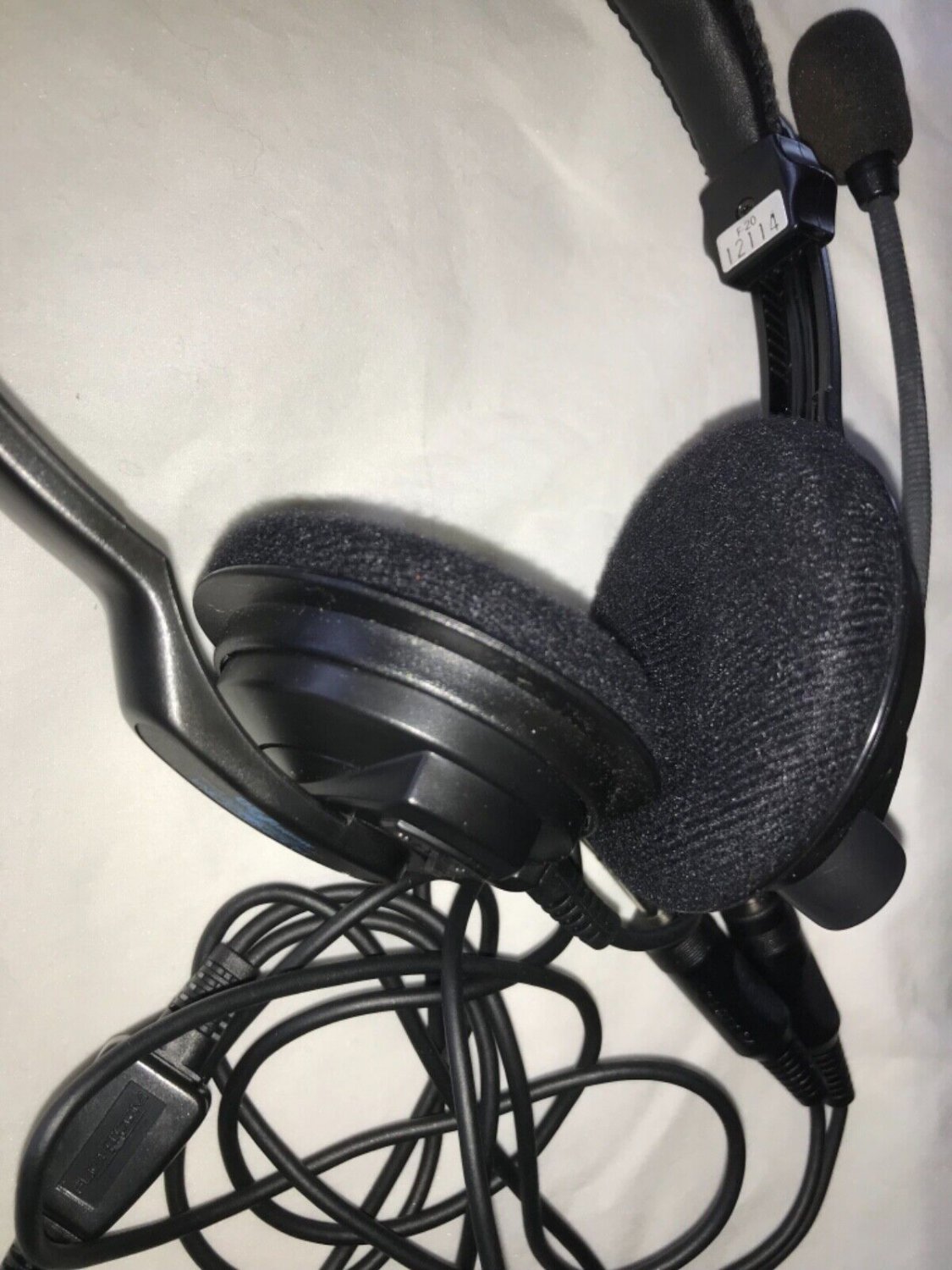 Flightcom F20 Pilot Stereo Aviation Headset Noise-cancelling headphones ...