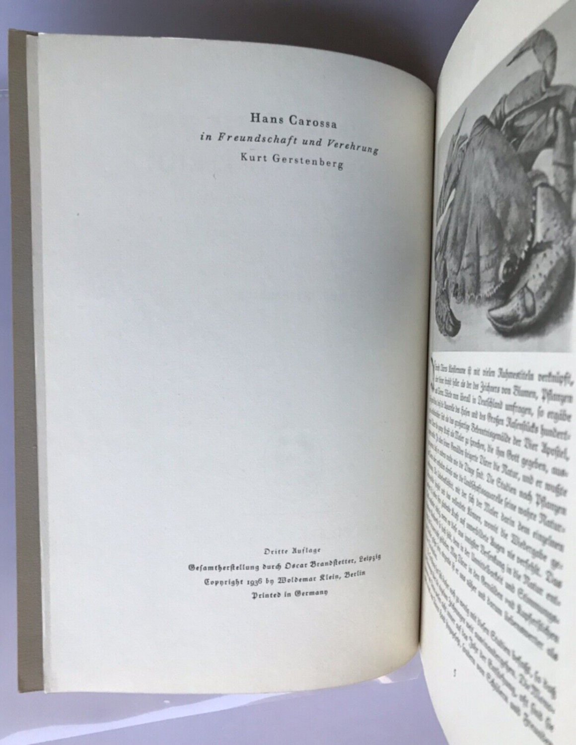 ALBRECHT DURER BLUMEN UND TIERE DIE SILBERNEN BUCHER 1936 GERMAN ...