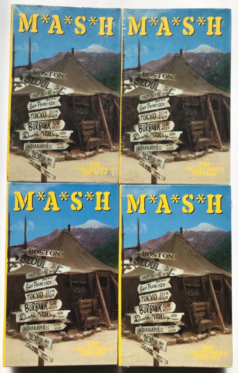 (7) New VHS Tapes MASH Collectors Edition SEALED Collection TV Series 70s