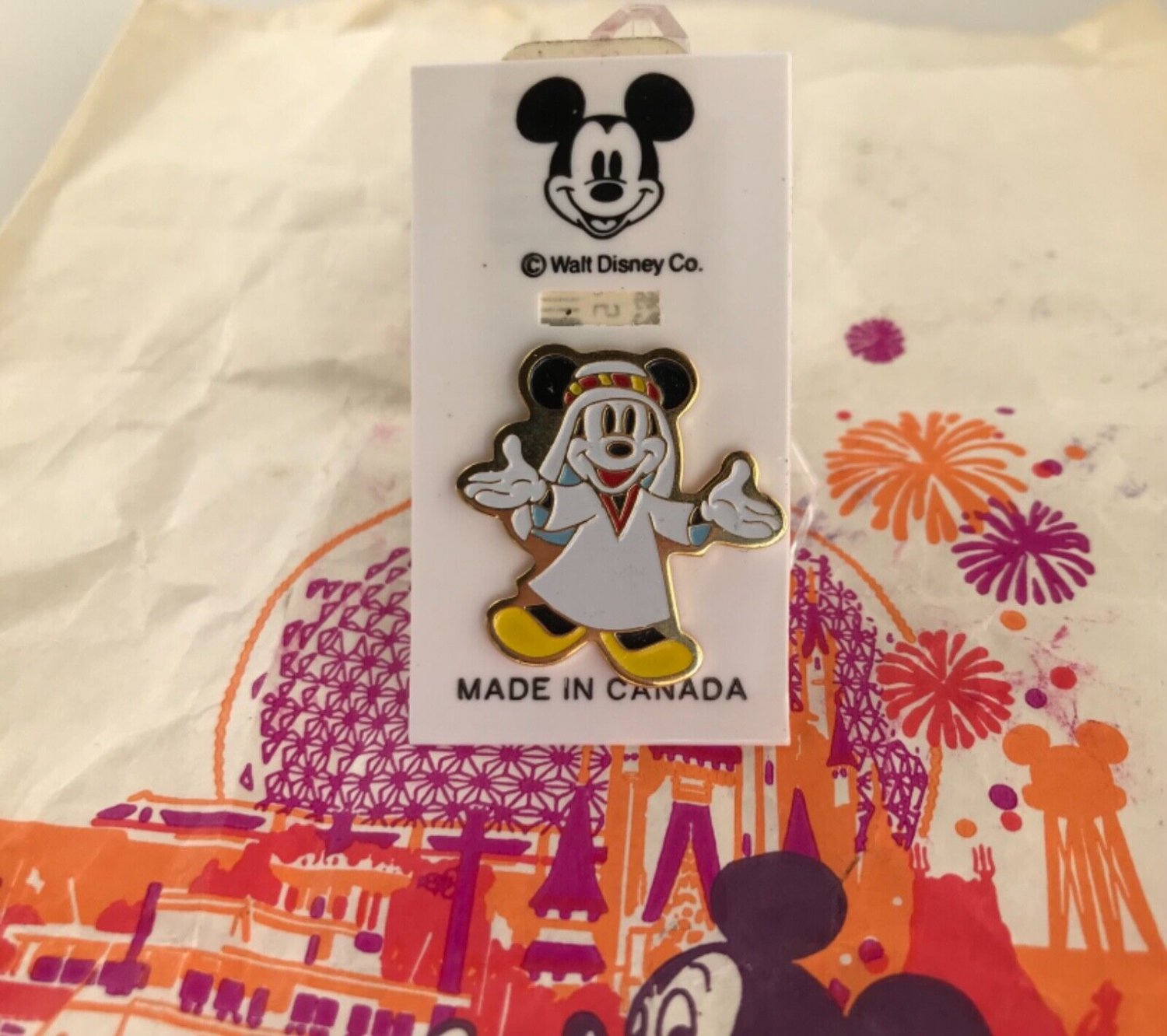 Mickey Mouse DisneyWorld Epcot Disney Saudi Arabia Pin WDW 14582 ...