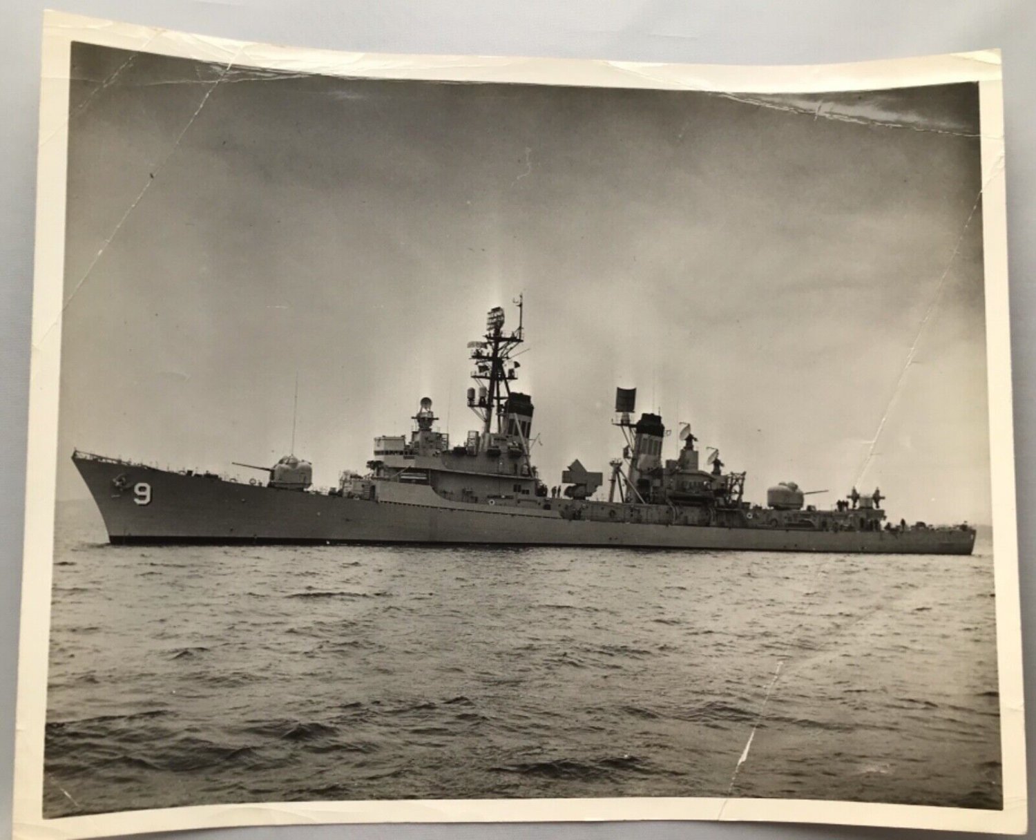 (6) USS Towers DDG-9 US Navy Guided Missile Destroyer Official USN Real ...