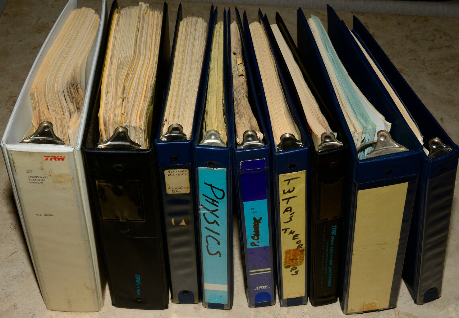 TRW NASA Schematics 20 Binders & books Satellite Space Travel ...