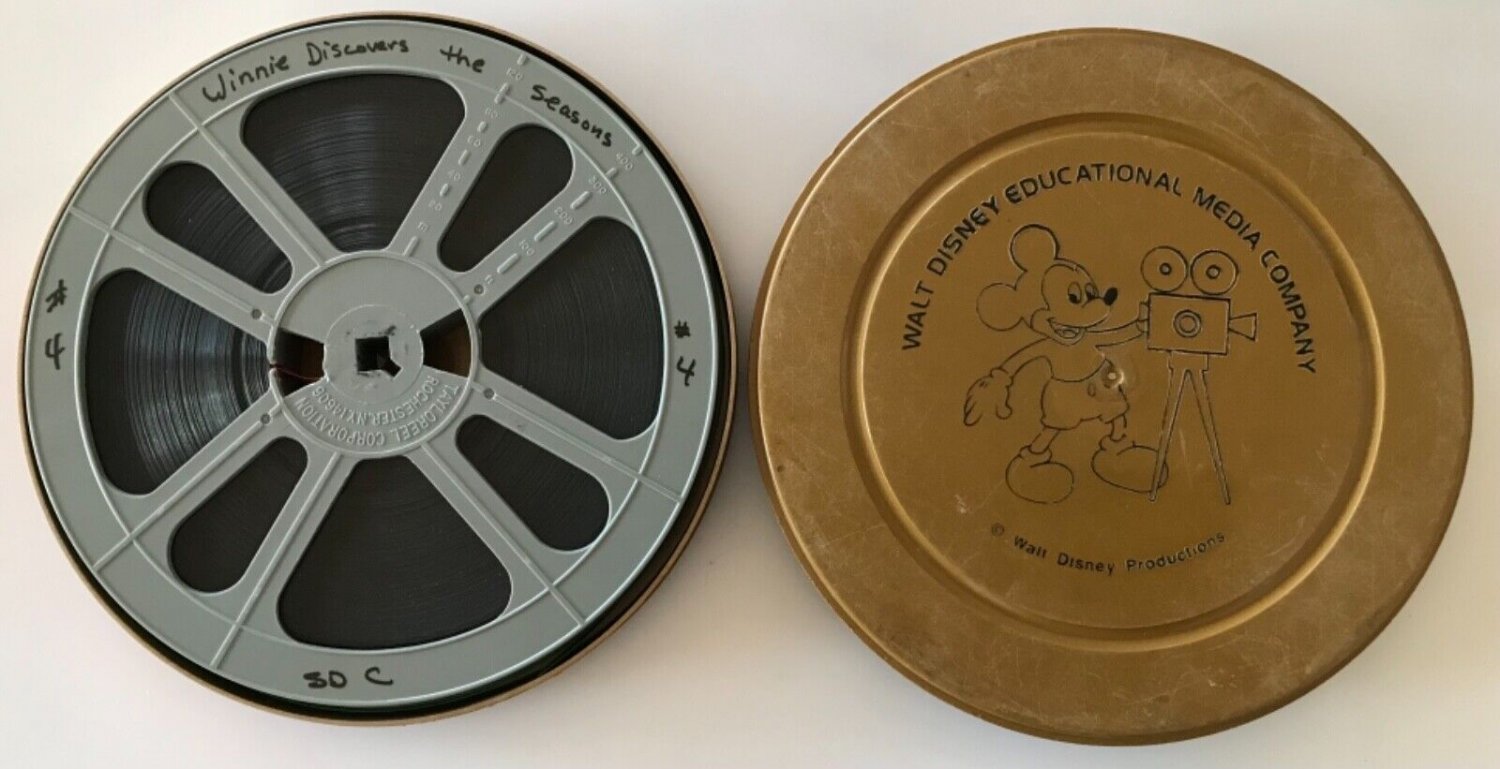 16mm Film Cartoon Disney's Winnie The Pooh Discovers the Seasons #4 ...