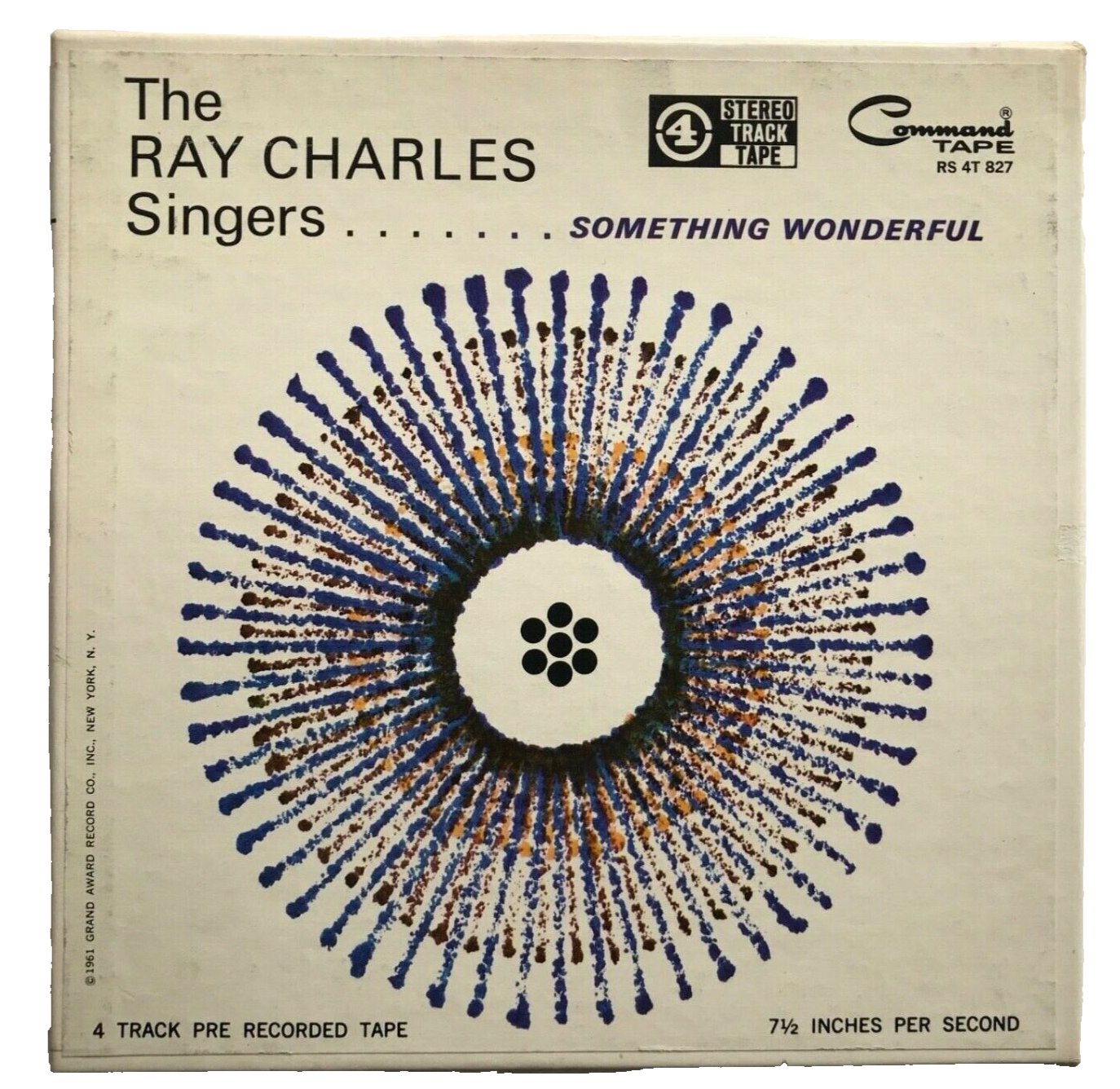 1961 The Ray Charles Singers ... Something Wonderful Reel to Reel 4 ...