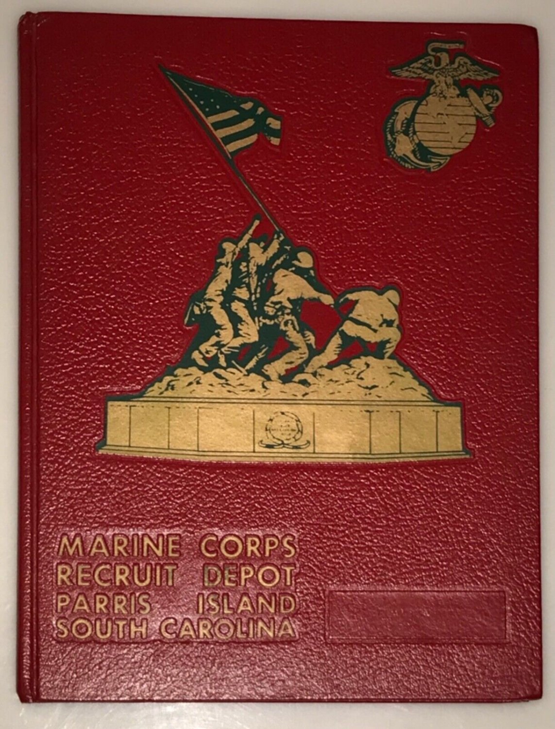 Marine Corps Recruit Depot Book Parris Island SC 2nd Battalion Platoon ...