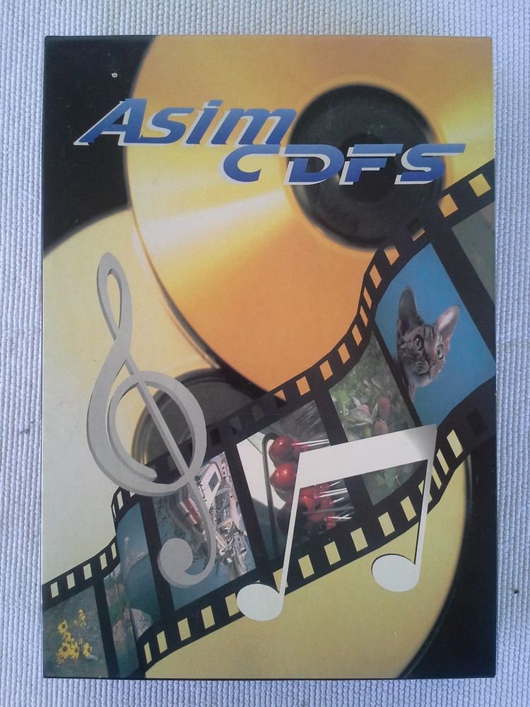 Asim CDFS For Commodore Amiga, COMPLETE IN BOX, CD-ROM File System Asim CDFS For Commodore Amiga, COMPLETE IN BOX, CD-ROM File System