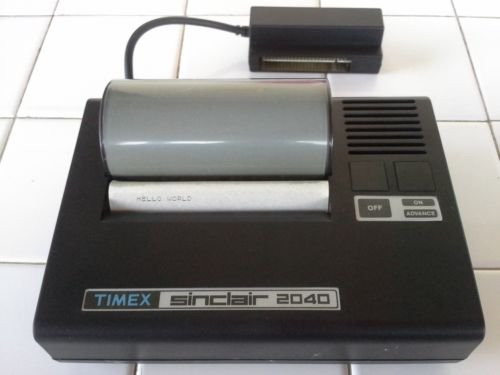 Timex Sinclair 1000 / ZX81 Printer, IN BOX, TESTED GOOD, Model 2040