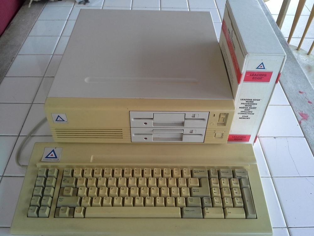 Leading Edge Model D, 100% ORIGINAL, With Manuals And Software, PC/XT Clone