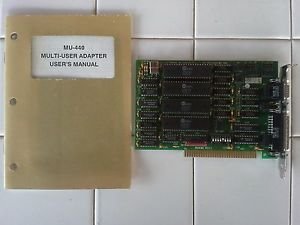 Quad Serial Port Adapter Supports XENIX And DOS/Win, 8-Bit ISA MU-440 W ...