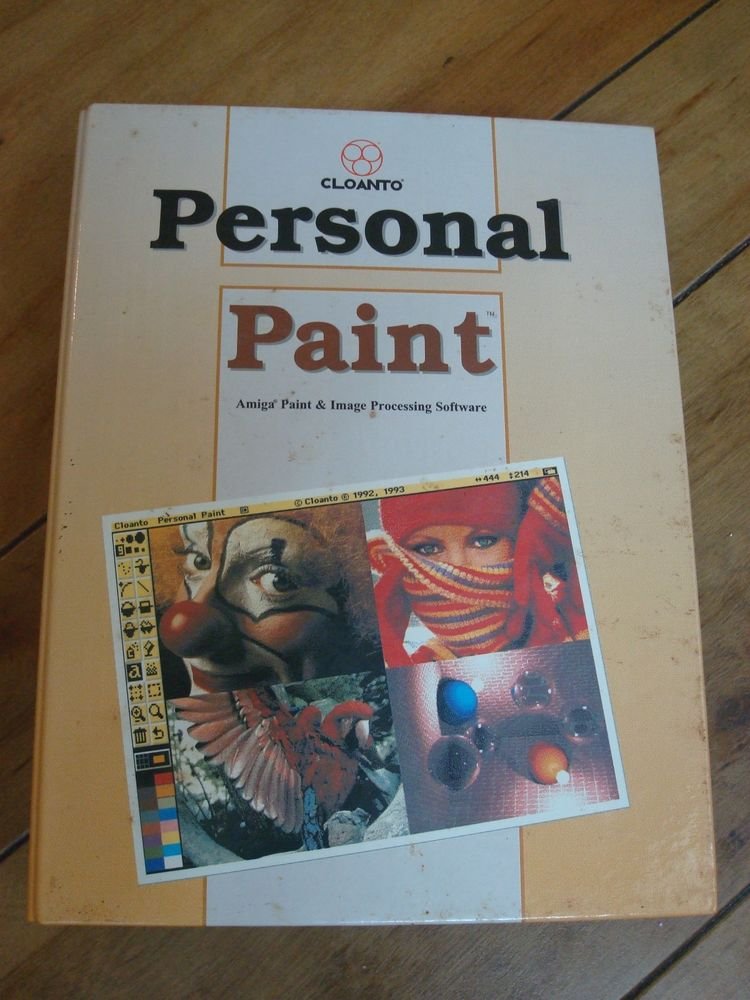 Personal Paint For Commodore/Amiga, Cloanto
