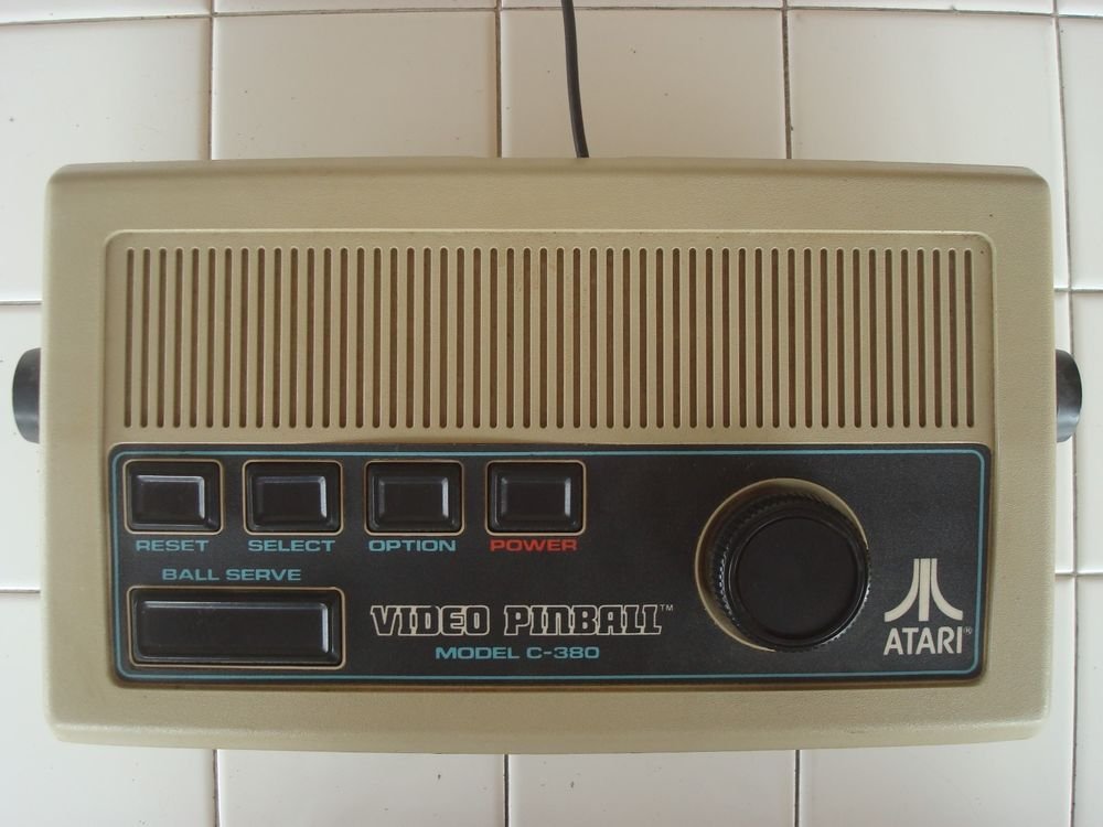 Atari Video Pinball C-380, TESTED, Circa 1978 (As-Is)