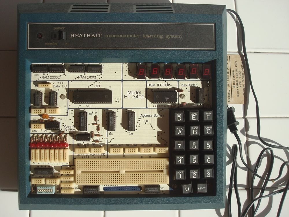 HeathKit Computer Learning System (Trainer) ET-3400, TESTED GOOD