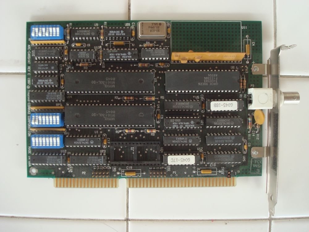 ARCnet 16-Bit ISA Adapter, TC6045 Thomas-Conrad Corporation