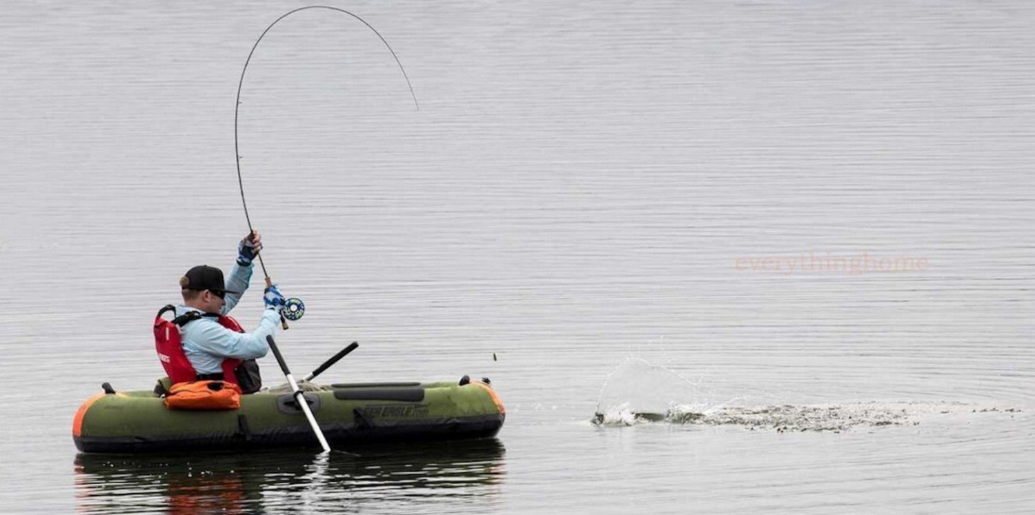 SEA EAGLE PACKFISH 7 PRO PACKAGE PORTABLE INFLATABLE FISHING BOAT RAFT