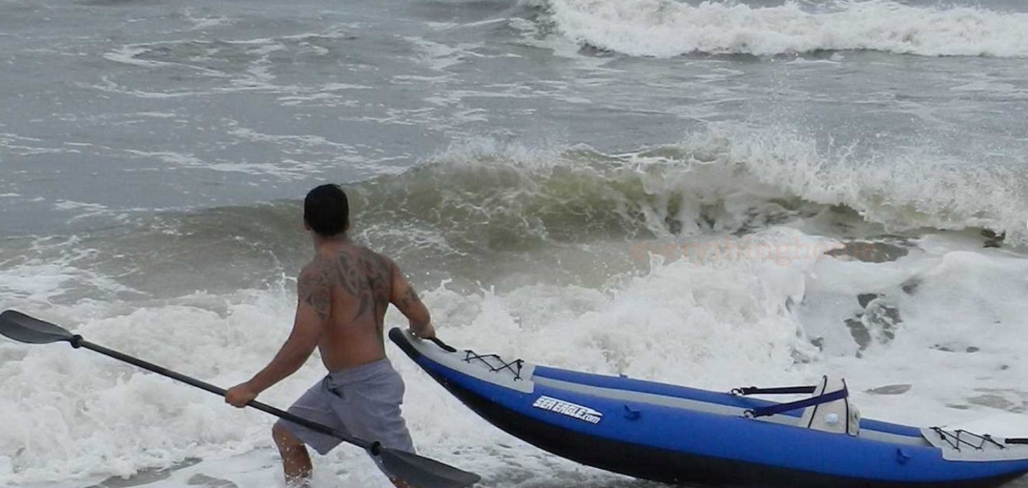 SEA EAGLE 300X EXPLORER KAYAK QUICKROW PACKAGE CLASS 4 RAPIDS SELF BAIL