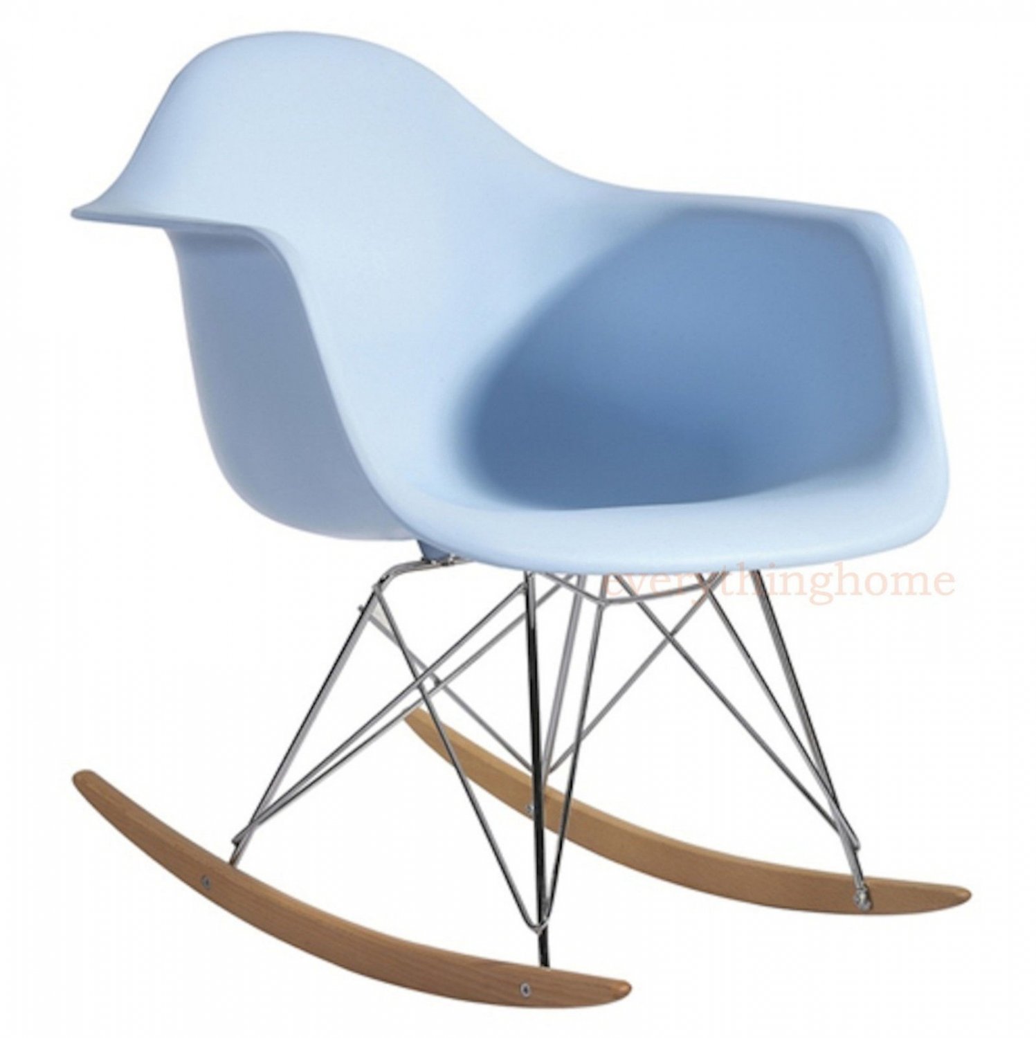 EIFFEL SHELL ROCKER ROCKING CHAIR WHITE RED ORANGE BLUE PINK YELLOW ...