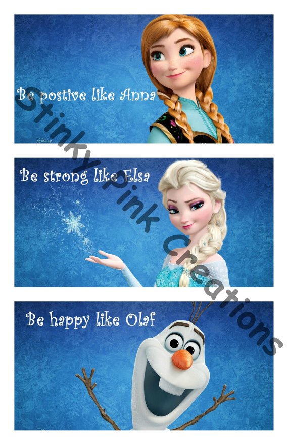 Frozen Collage Room Decor Wall Hanging - Digital File - You print as ...