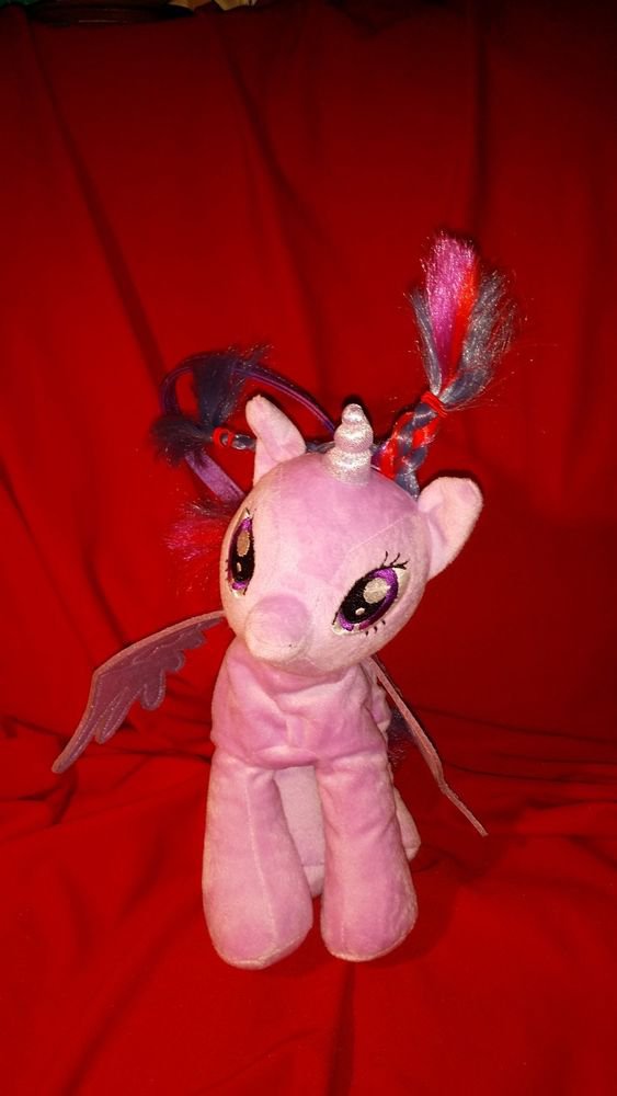 My Little Pony 10" Purse Plush Girls Purple Handbag Purse Bag Girls ...