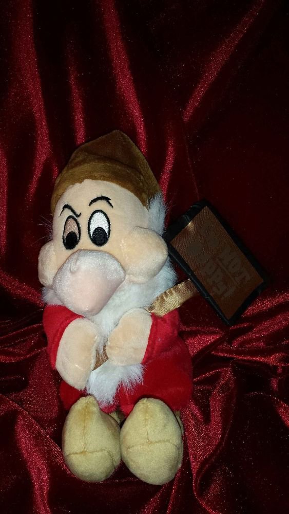 9" GRUMPY The Seven Dwarfs Disney Stuffed Plush Toy Boys Girls 3+