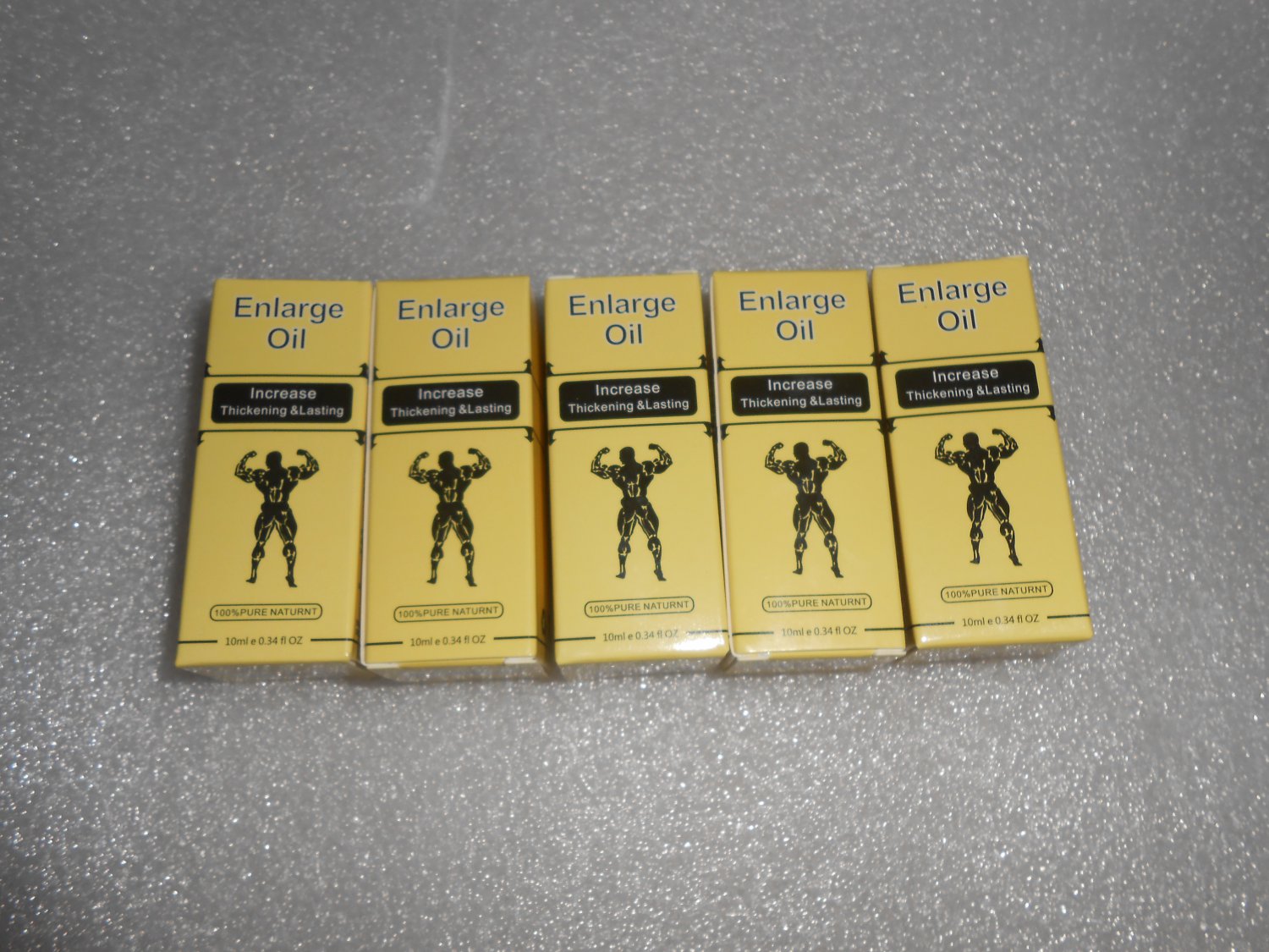 5 bottles enlarge oil Male Natural Essential Oils Penis Enlargement Oil ...