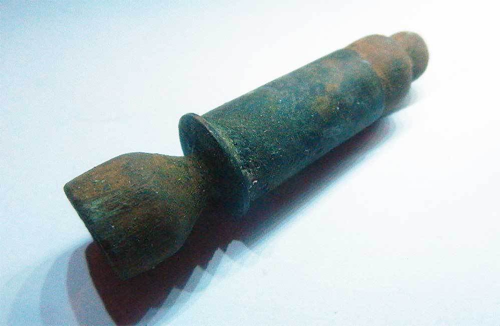 Original German WW2 Smoking Pipe with SHELL Cartridge from Eastern ...