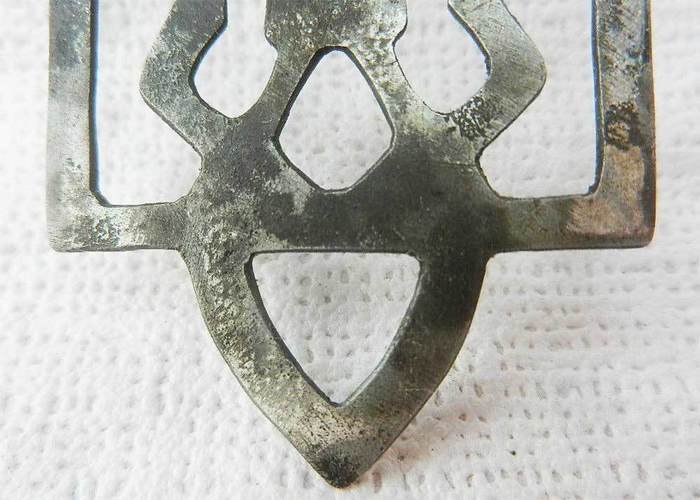 Original Rare WW2 Bronze Trysub UPA – OUN Ukrainian Insurgent Army ...